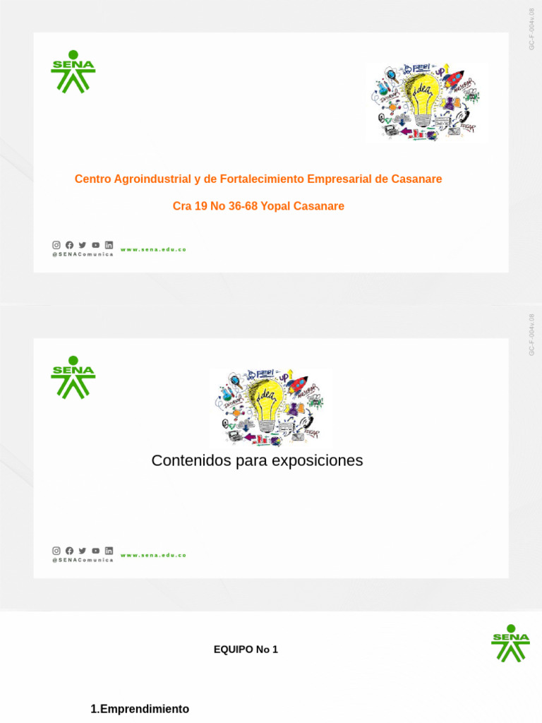 Temas para Exposiciones Por Equipos | PDF | Iniciativa empresarial | Negocios económicos