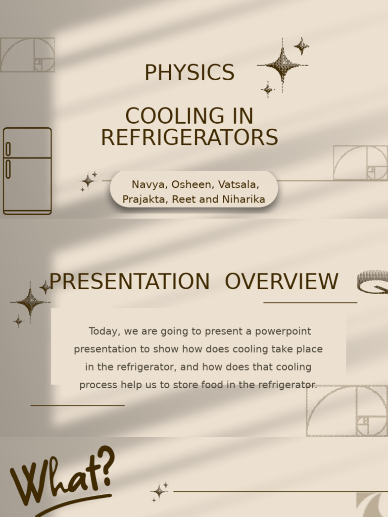 Physics Group | PDF | Refrigerator | Evaporation