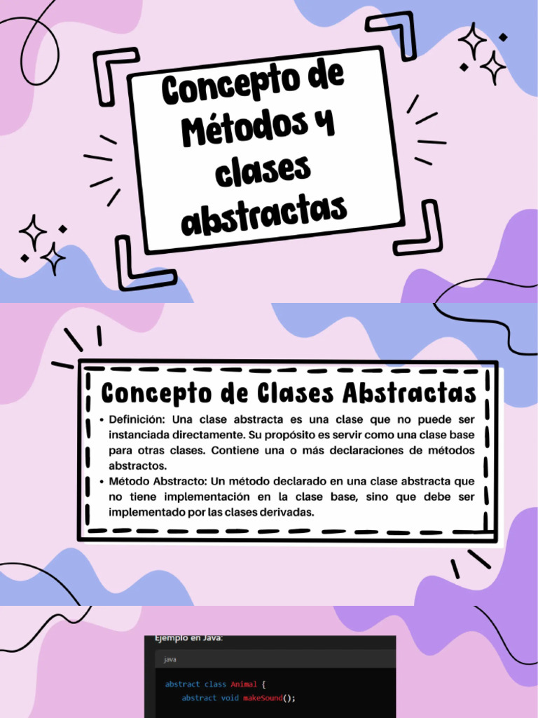 Clases y Metodos Abstractos | PDF