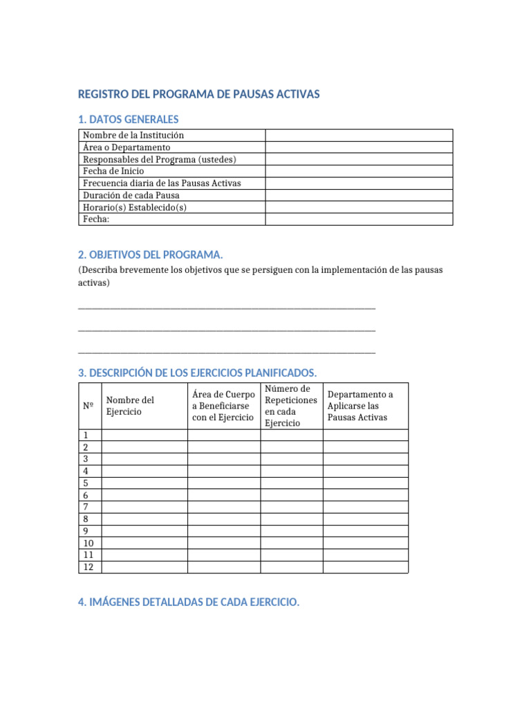Tarea Grupal 2 - Pausas - Activas | PDF
