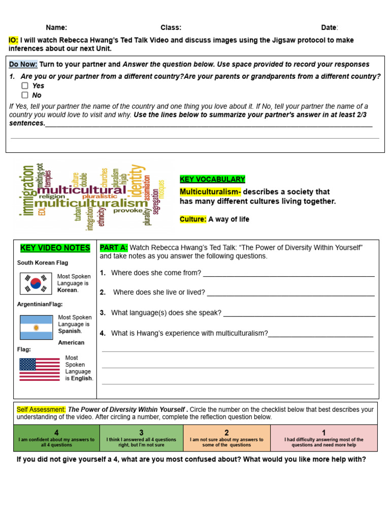 607 Intro To Multiculturalism G1-Mod | PDF | Communication | Linguistics