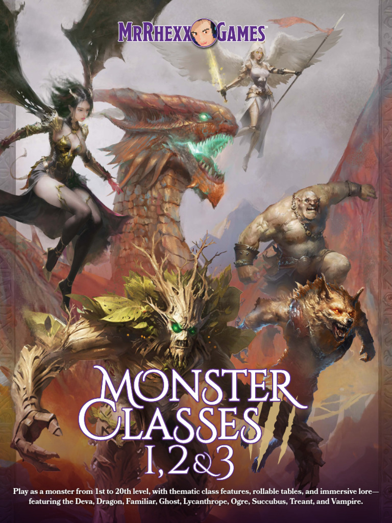 Extra Monster Classes - Final Digital | PDF