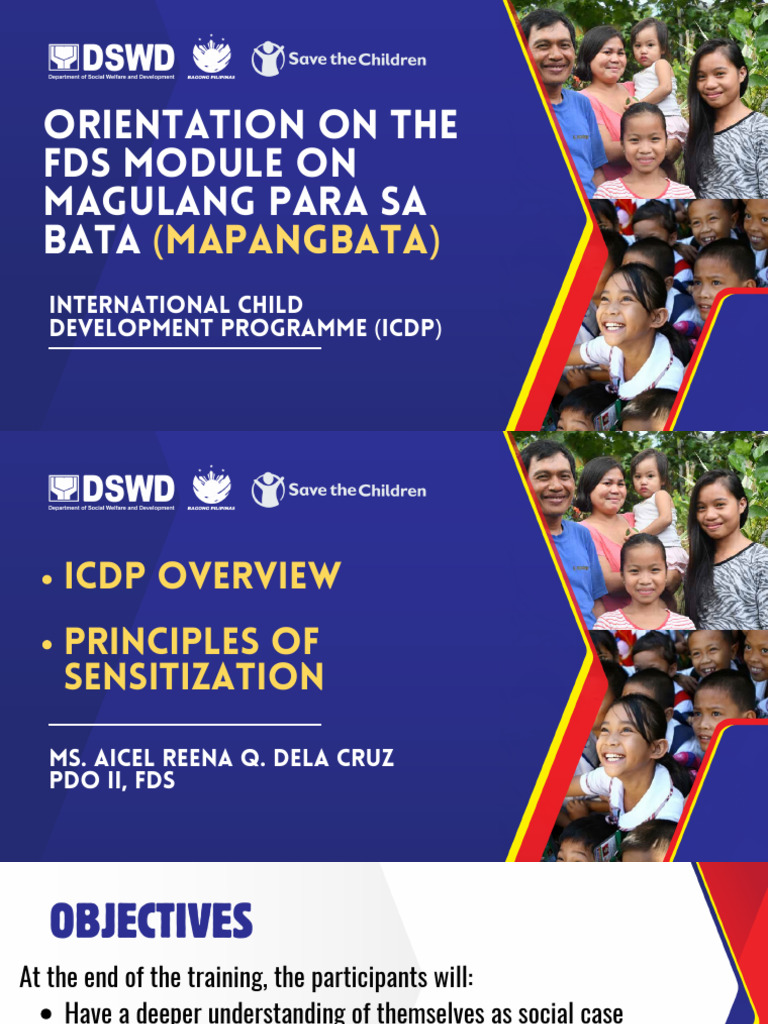 Orientation On The ICDP Module-1 | PDF