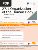 Homeostasis A2 Revision Topical Markhint MS | PDF