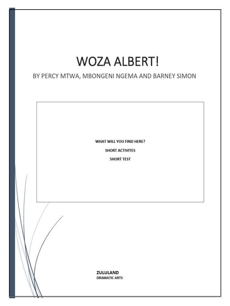 Themes and Techniques in Woza Albert! | PDF | Theatre | Entertainment