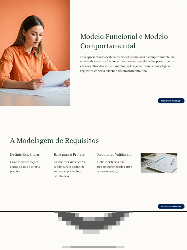 Modelos Funcional e Comportamental em Sistemas | PDF | Comportamento ...