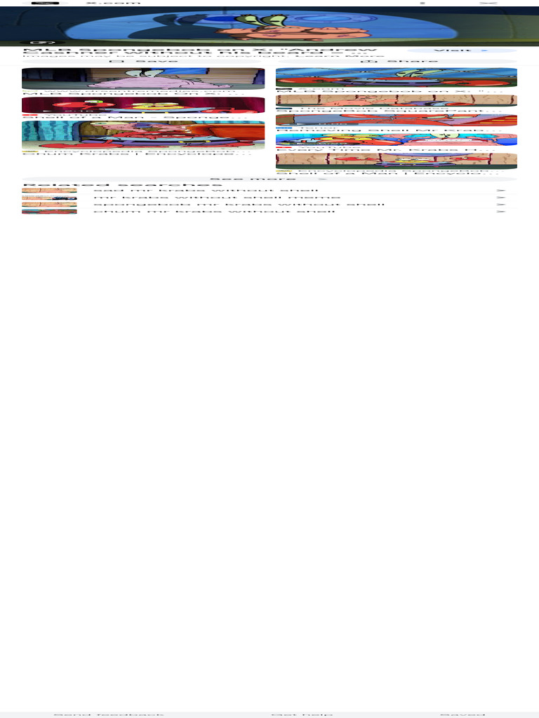 MR Krabs Without Shell - Google Search | PDF