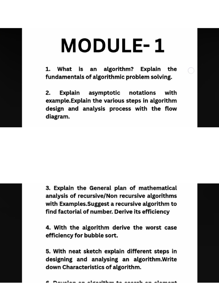 Ada Important Questions | PDF