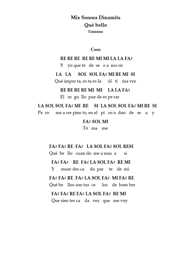 Que Bello y Las Brujas | PDF