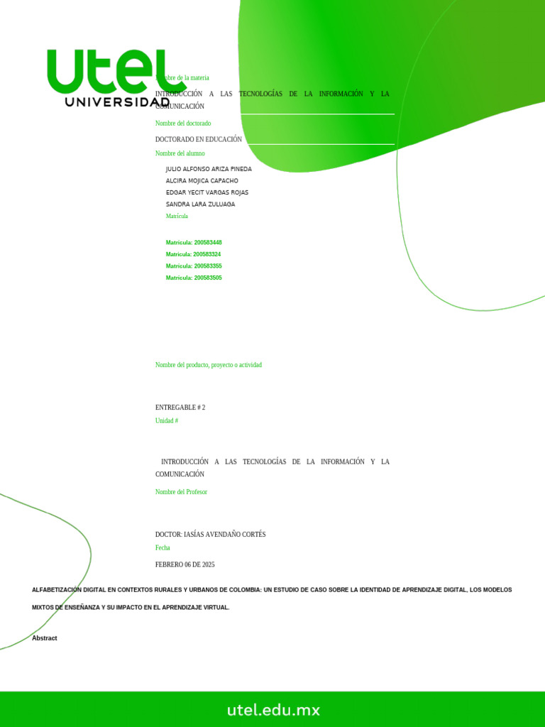 E2 Vargas Rojas Edgar | PDF | Enseñando | Aprendizaje