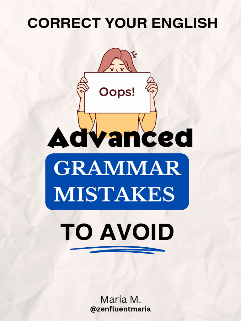Correcting Common English Grammar Mistakes | PDF | Grammatical Number ...