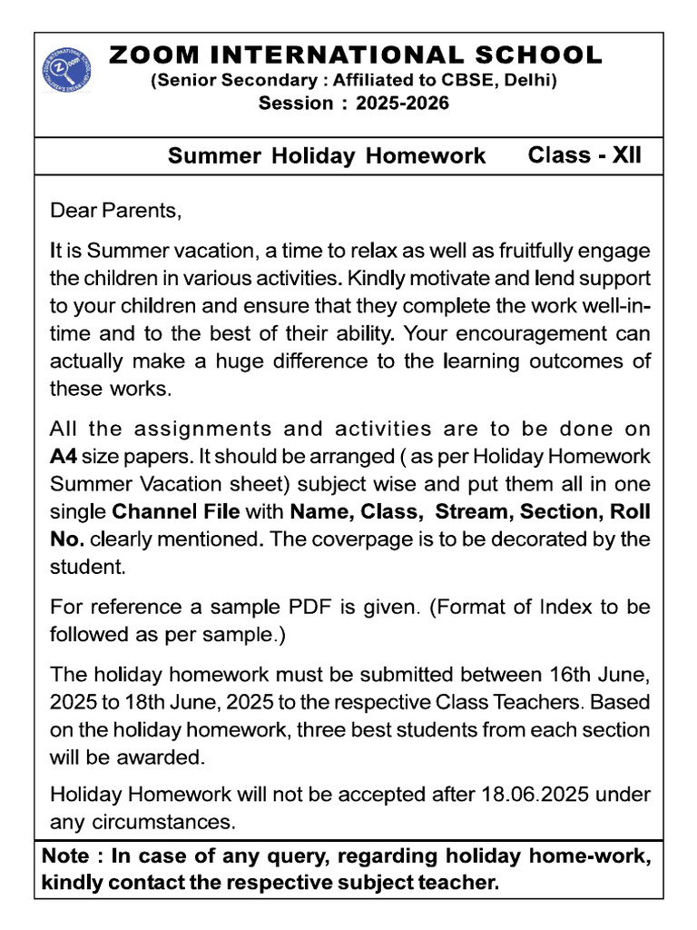 Holiday Project | PDF
