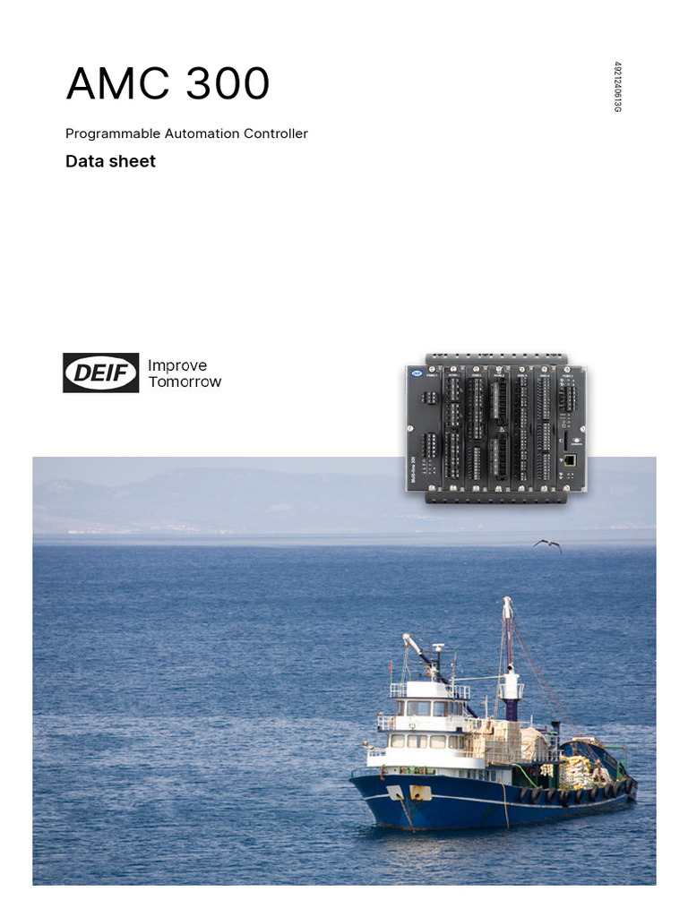 Amc 300 Data Sheet 4921240613 Uk | PDF | Power Supply | Direct Current