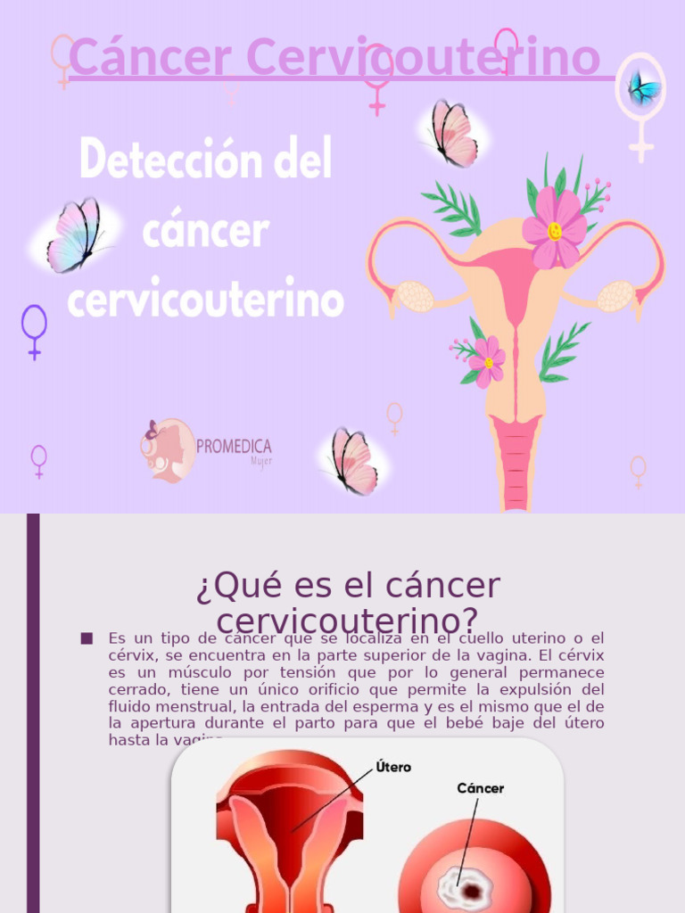 Cáncer Cervicouterino | PDF | Cáncer de cuello uterino | Especialidades ...