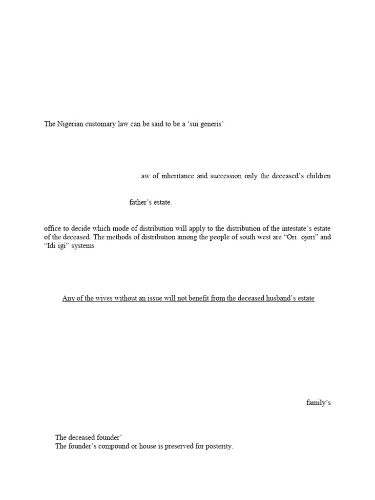 Intestate Succession New | PDF | Will And Testament | Inheritance