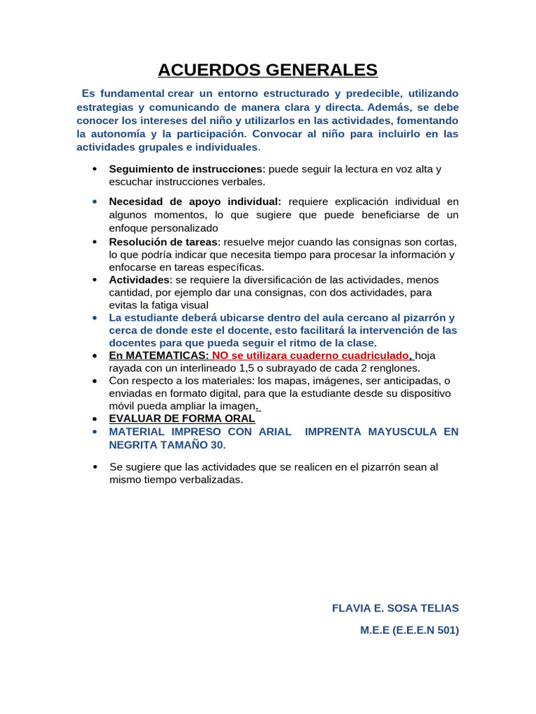 Acuerdos Generales Albeira | PDF