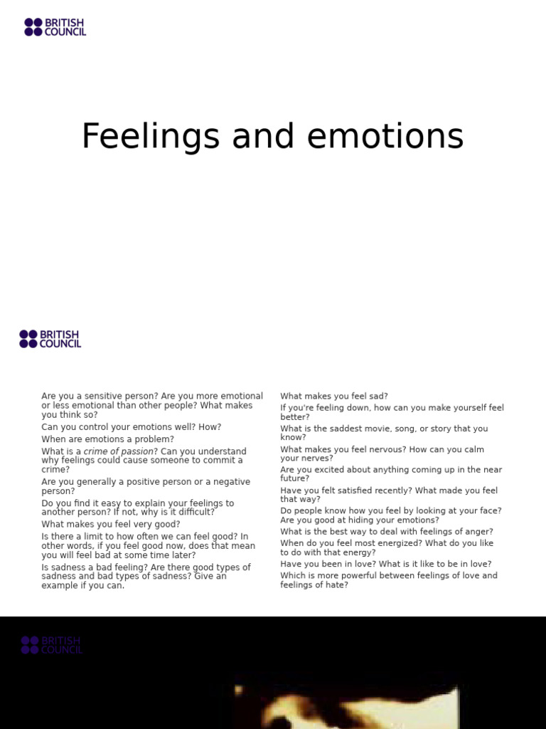 Feelings and Emotions | PDF | Feeling | Adolescence