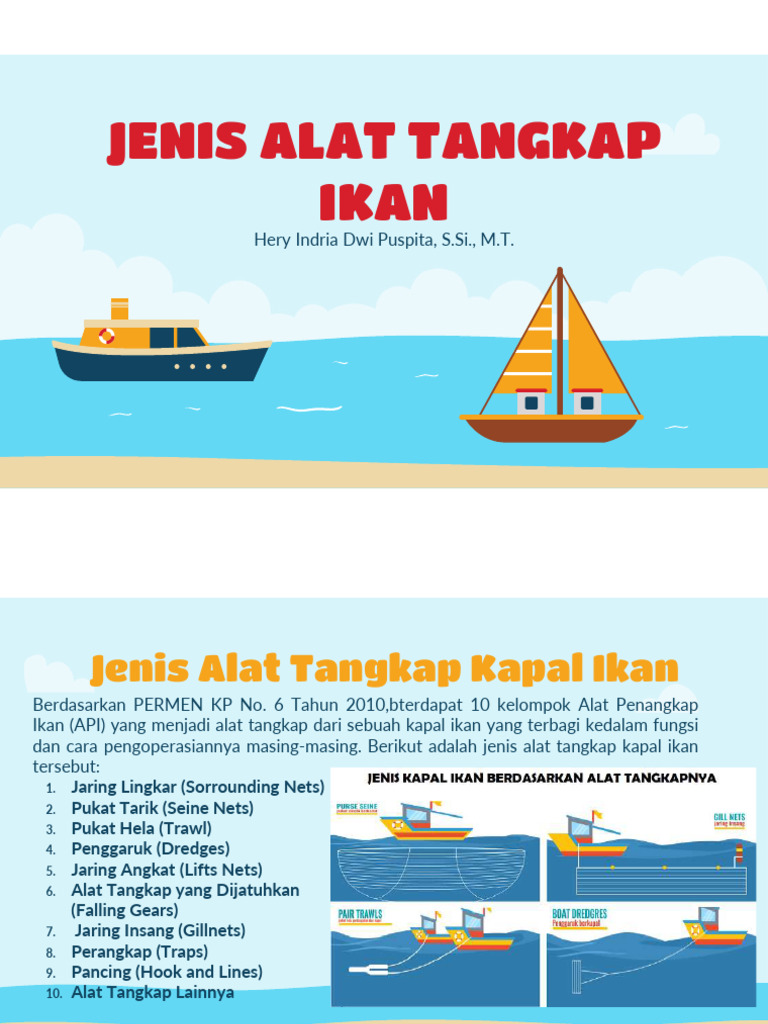 Jenis Alat Tangkap Ikan Kapal | PDF