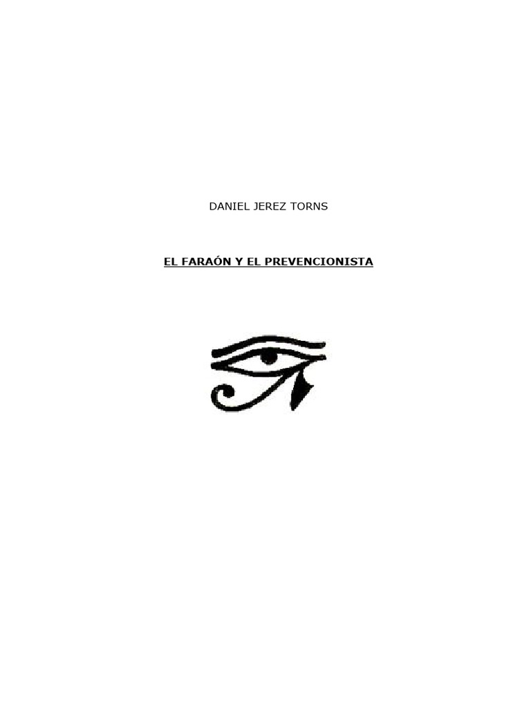 El Faraón y El Prevencionista | PDF | Horus | Pirámide