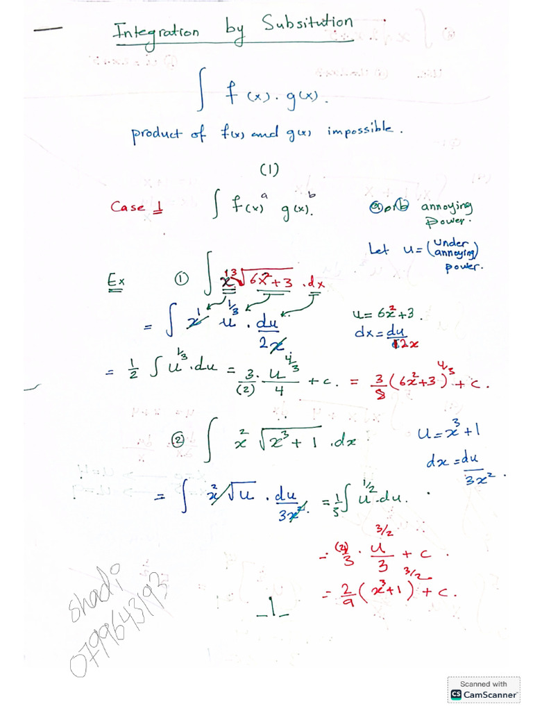 Integral by Sub (Pure4) (0799643193) | PDF