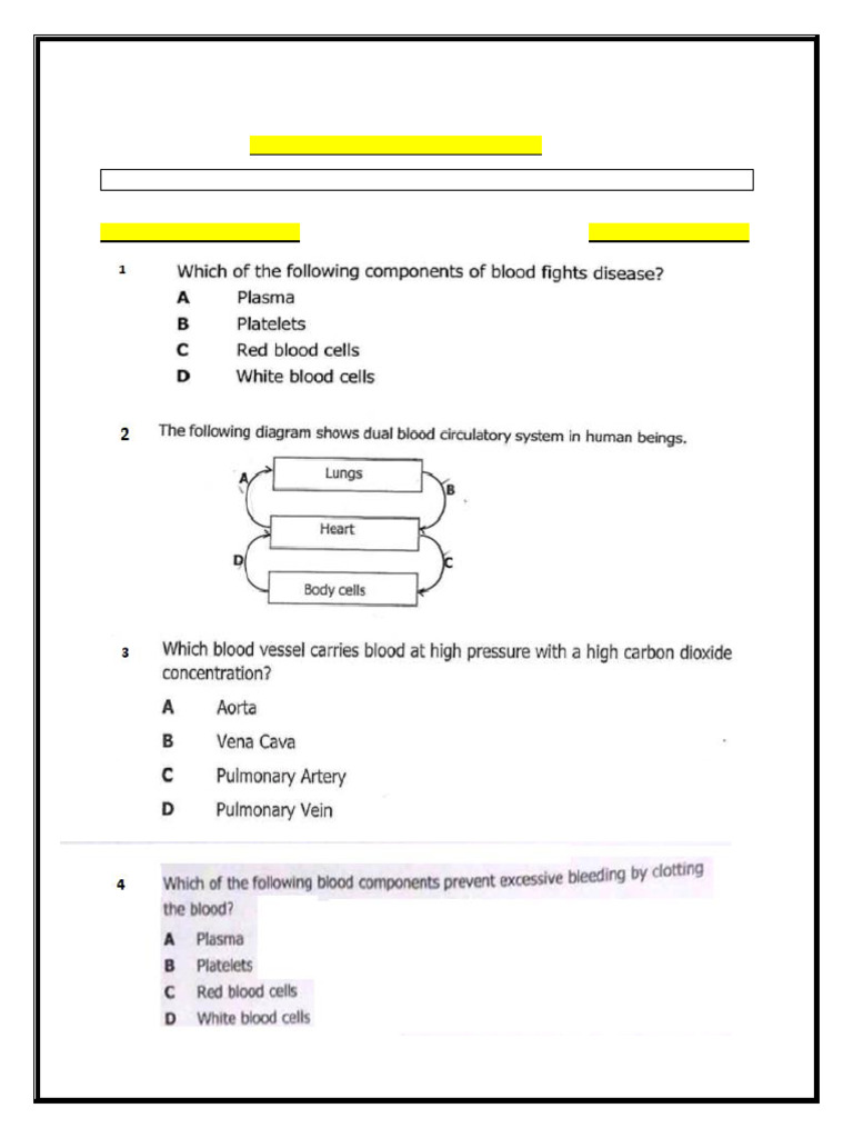 Integrated Science Questions g9 | PDF
