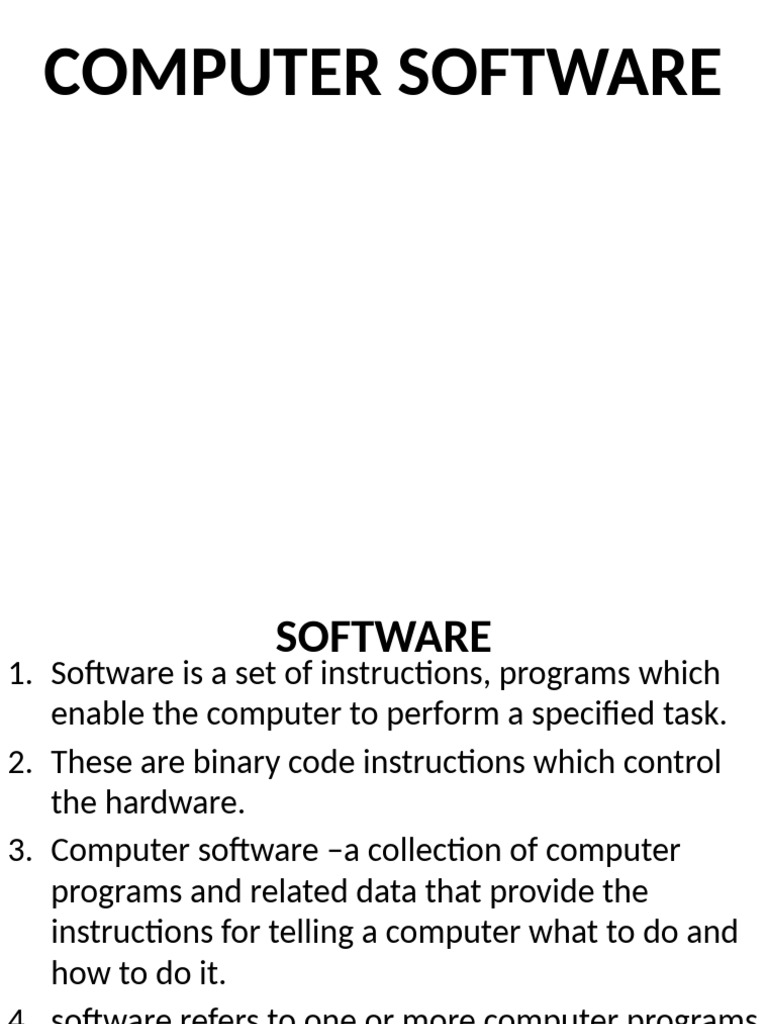 Computer Softwares 2 | PDF | Operating System | Computer Program