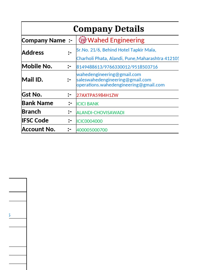Company Details | PDF