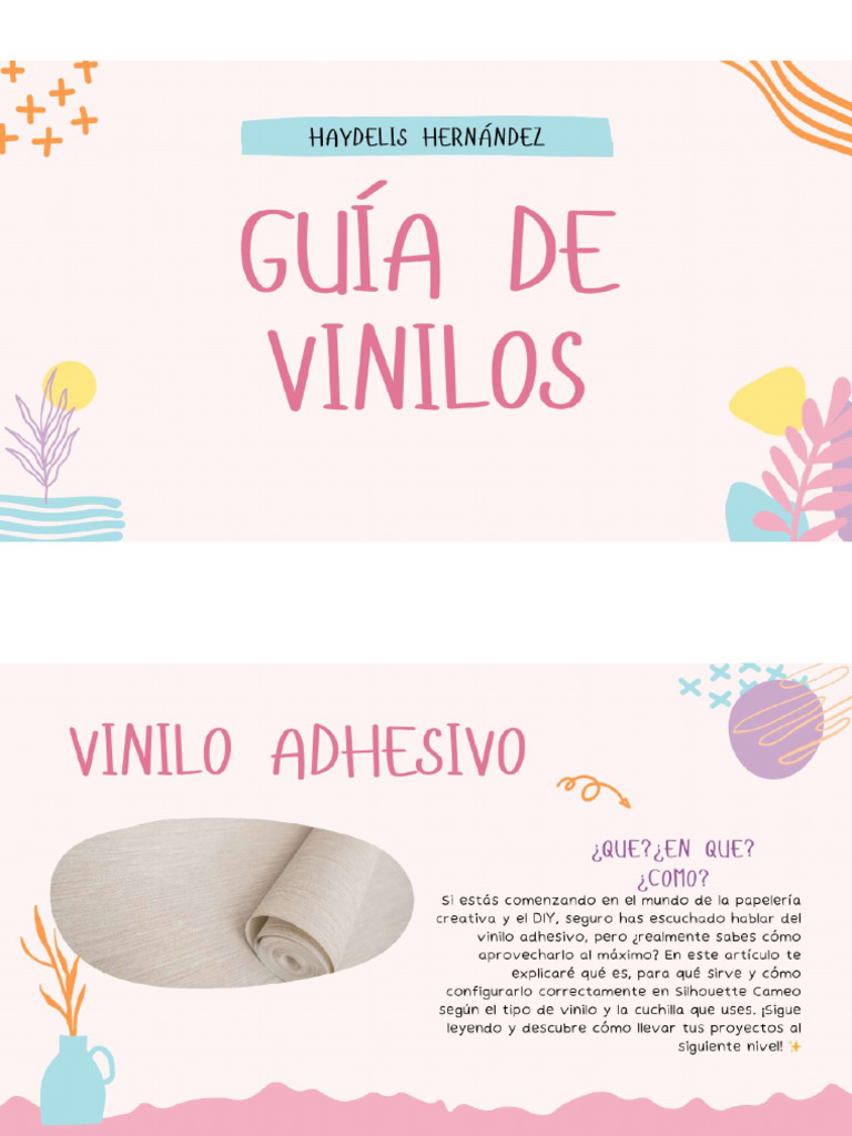 Guia Vinilo Adhesivo | PDF