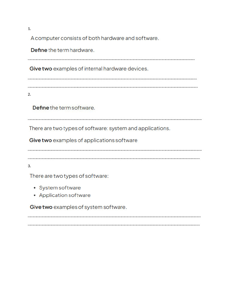 Chapter 1 Questions | PDF