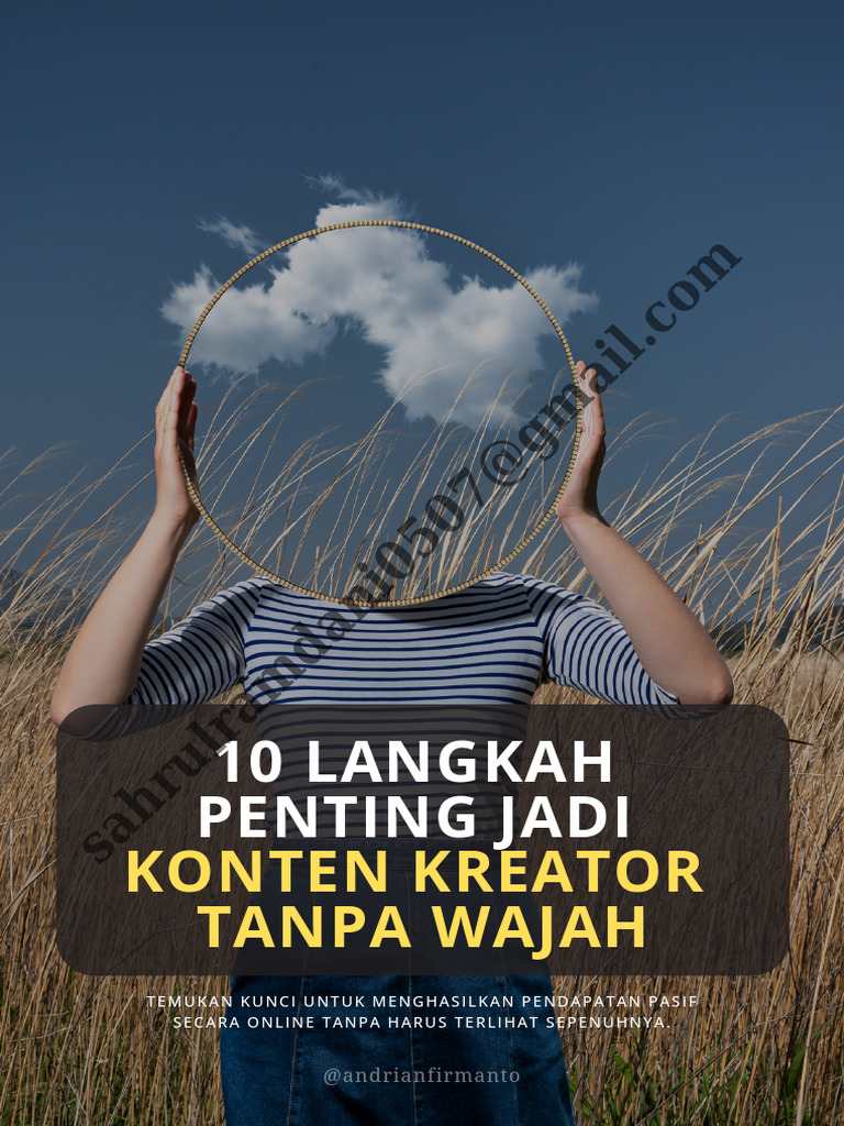 10 Langkah Jadi Konten Kreator Tanpa Wajah - IMPro Digital PDF | PDF