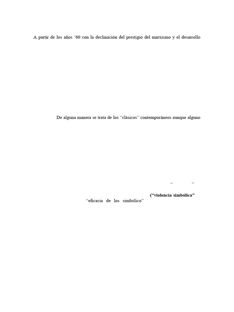 Texto Apoyo Clase 9 Sociología Académica de Las Clases Giddens y Bourdieu | PDF | Capitalismo ...