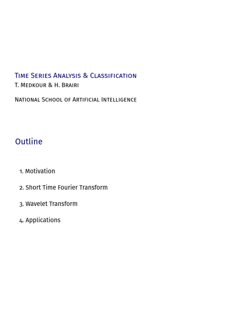Chapter 12 Introduction To Wavelet Analysis | PDF | Wavelet | Digital Signal Processing