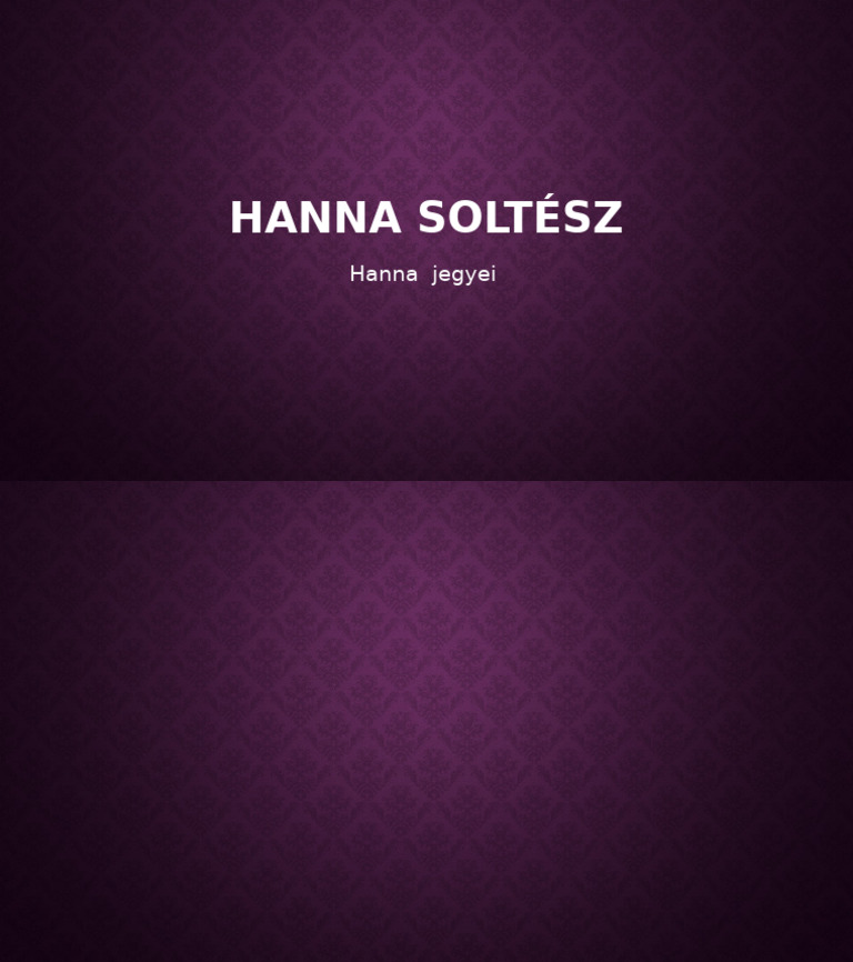 Hanna Soltész | PDF