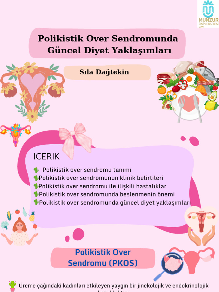 Polikistik Over Sendromunda Guncel Diyet Yaklasimlari | PDF