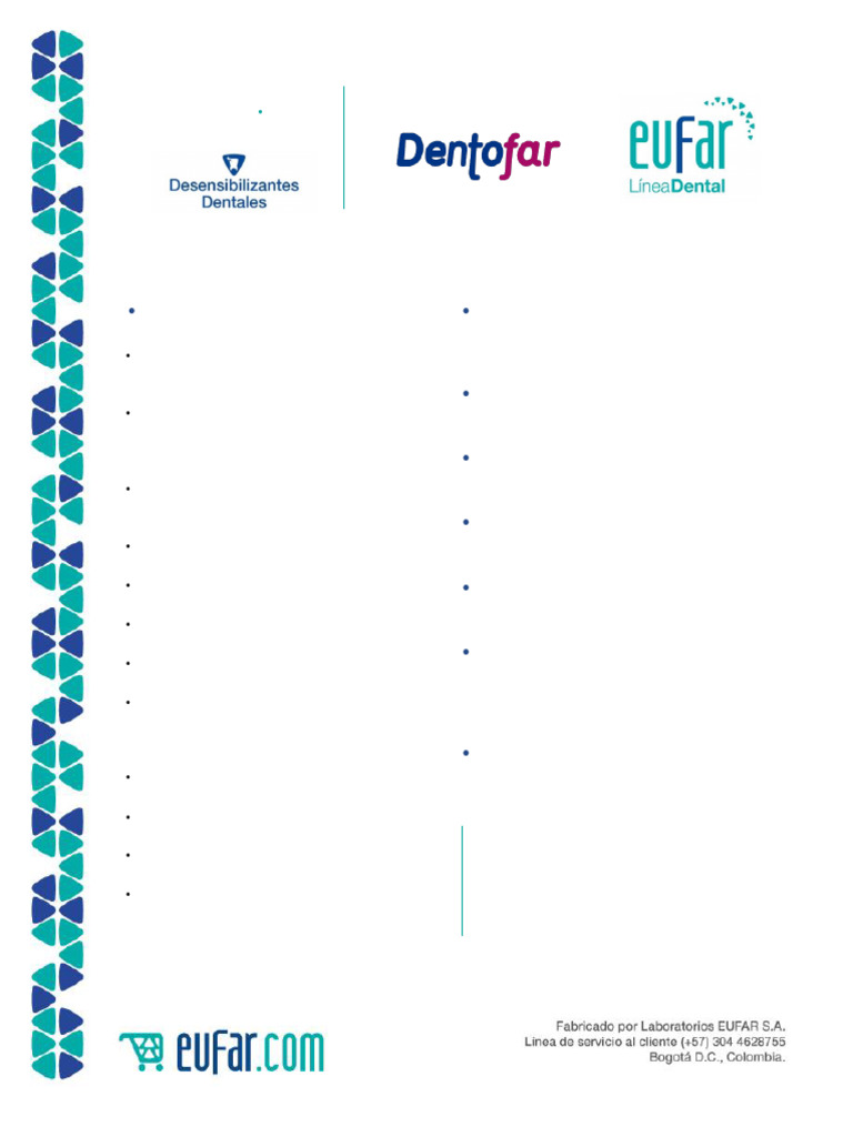 Uso y Aplicaciones de Dentofar | PDF | Ramas de Odontología ...