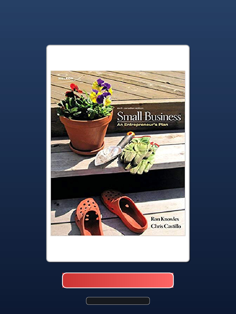 Testbank For Small Business An Entrepreneurs Plan 6th Edition by Ron ...