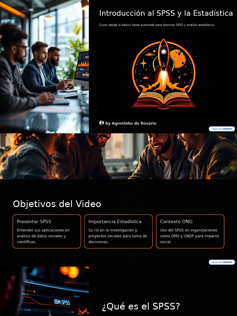 Introduccion Al SPSS y La Estadistica | PDF