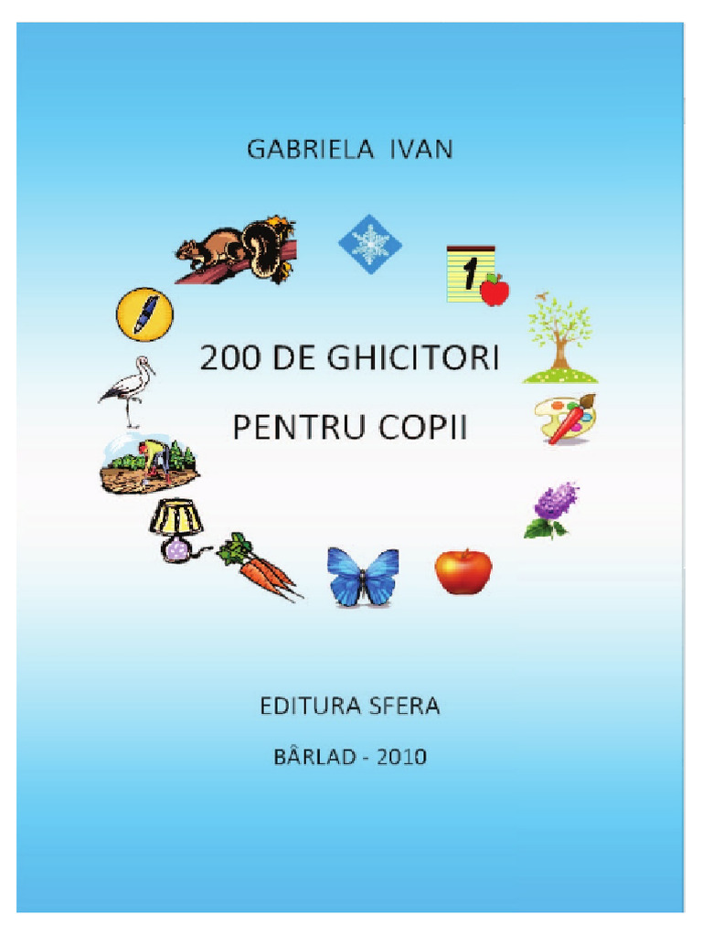 200 de Ghicitori Pentru Copii | PDF