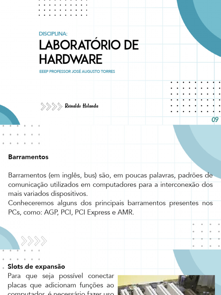 09 - Laborat-Rio de Hardware | PDF | BIOS | Armazenamento de dados de computador