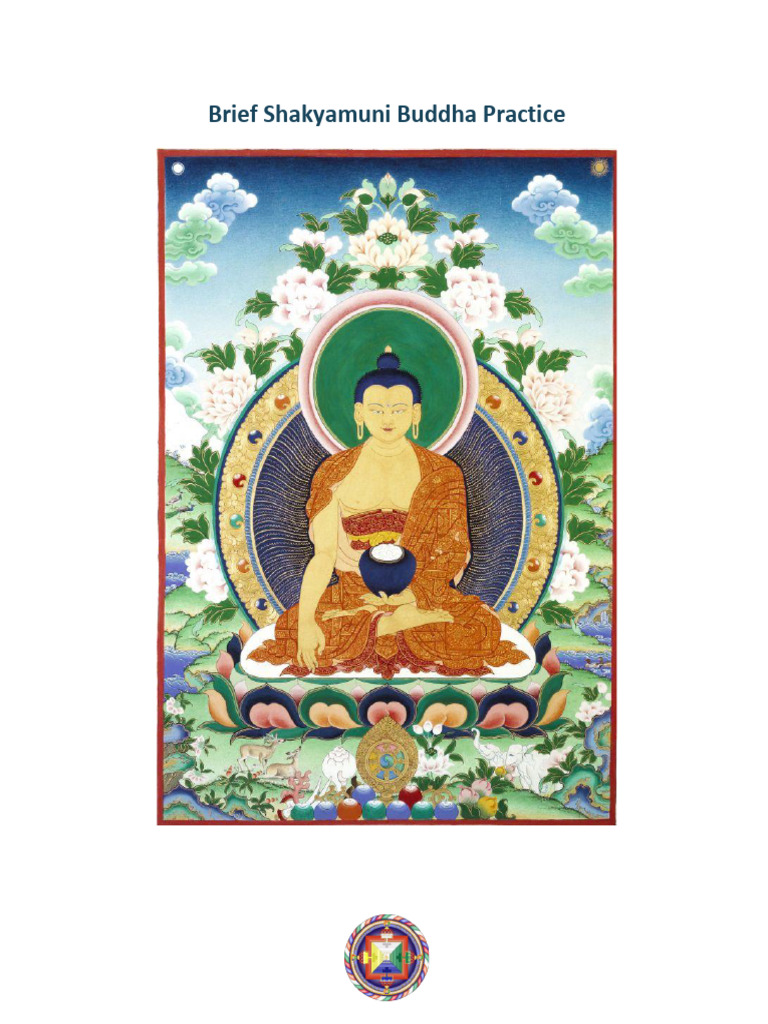 Shakyamuni Buddha Meditation | PDF | Enlightenment In Buddhism | Prayer