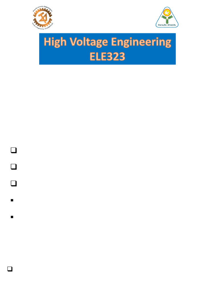Lect6 - Breakdown in Composie Dielectrics | PDF | Electrical Breakdown | Insulator (Electricity)