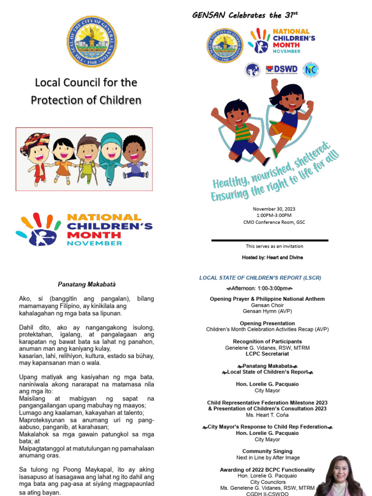 Local State of Childrens Report Program | PDF