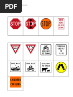 Zimbabwe Road Sign Guide | PDF