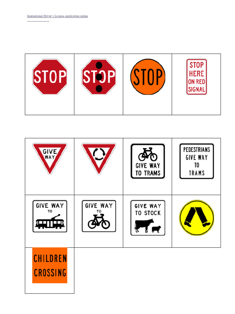 Australian Road Traffic Signs Guide | PDF | Traffic | Speed Limit