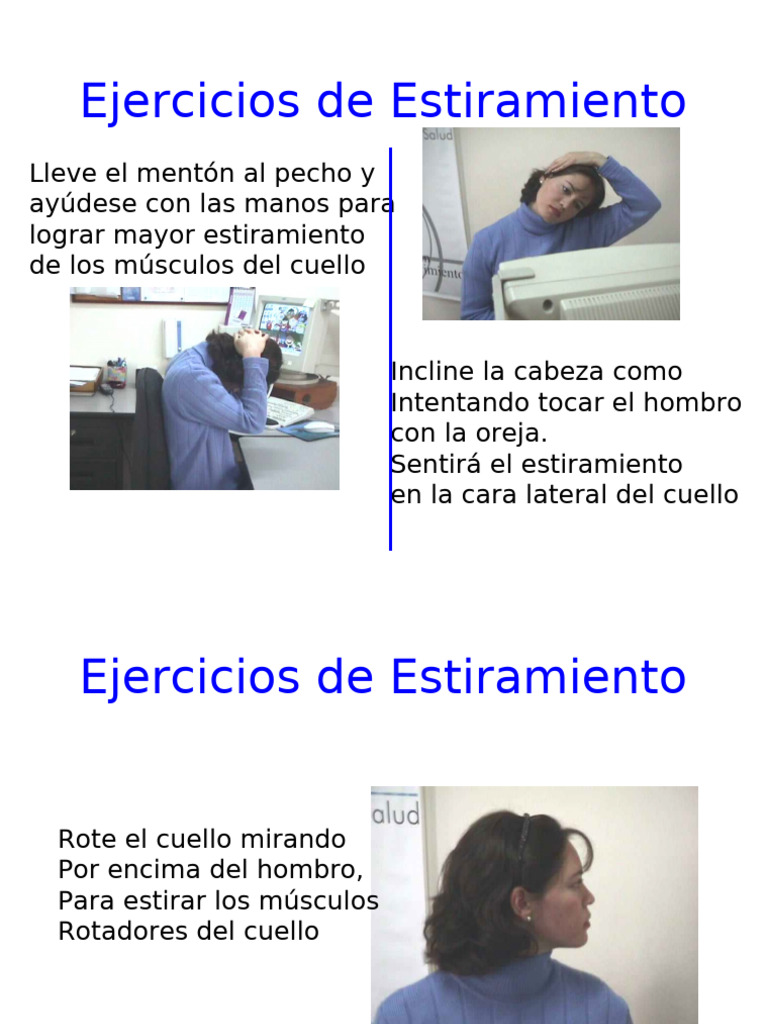 Ejercicios Efectivos de Estiramiento | PDF | Hombro | Mano