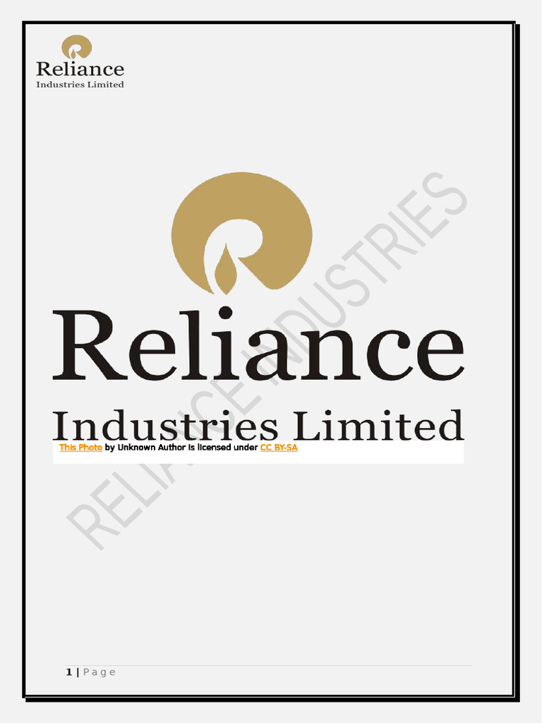 Financial Reporting for Reliance Industries | PDF | Goodwill ...