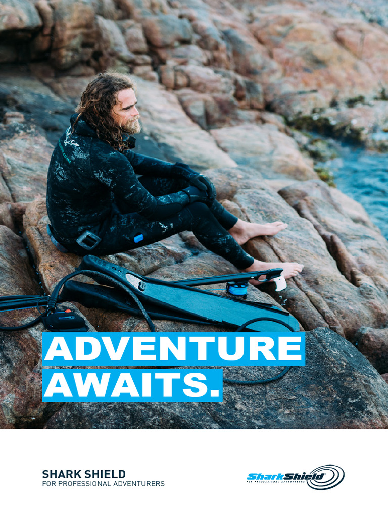 Shark Shield: Adventure Awaits | PDF | Sharks | Underwater Diving