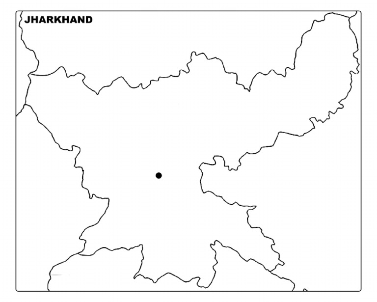 Jharkhand Map Outline | PDF