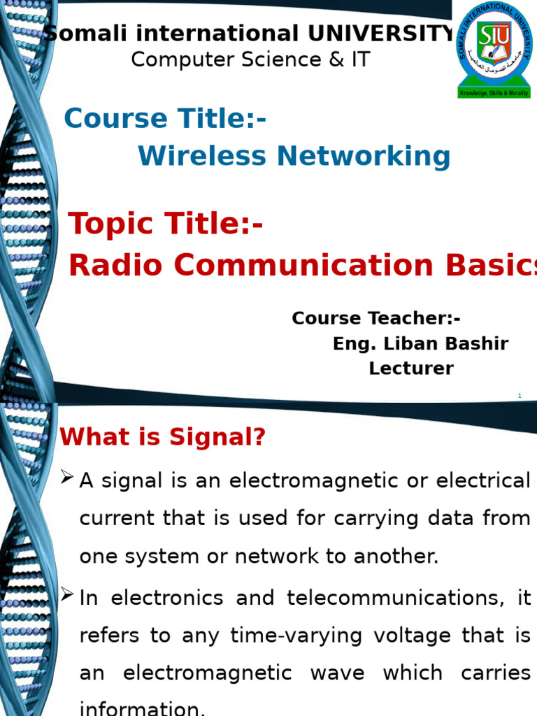 Topic IV Radio Communication Basics | PDF | Radio | Frequency Modulation