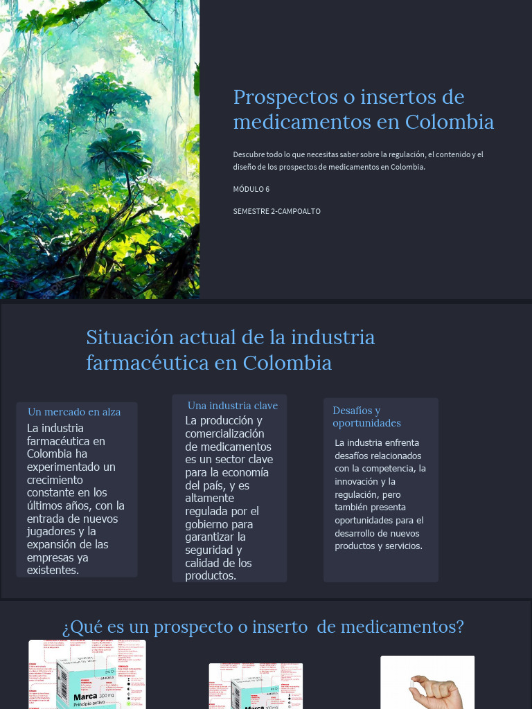 Prospectos o insertos-de-medicamentos-en-Colombia | PDF | Medicamentos con receta | Industria ...
